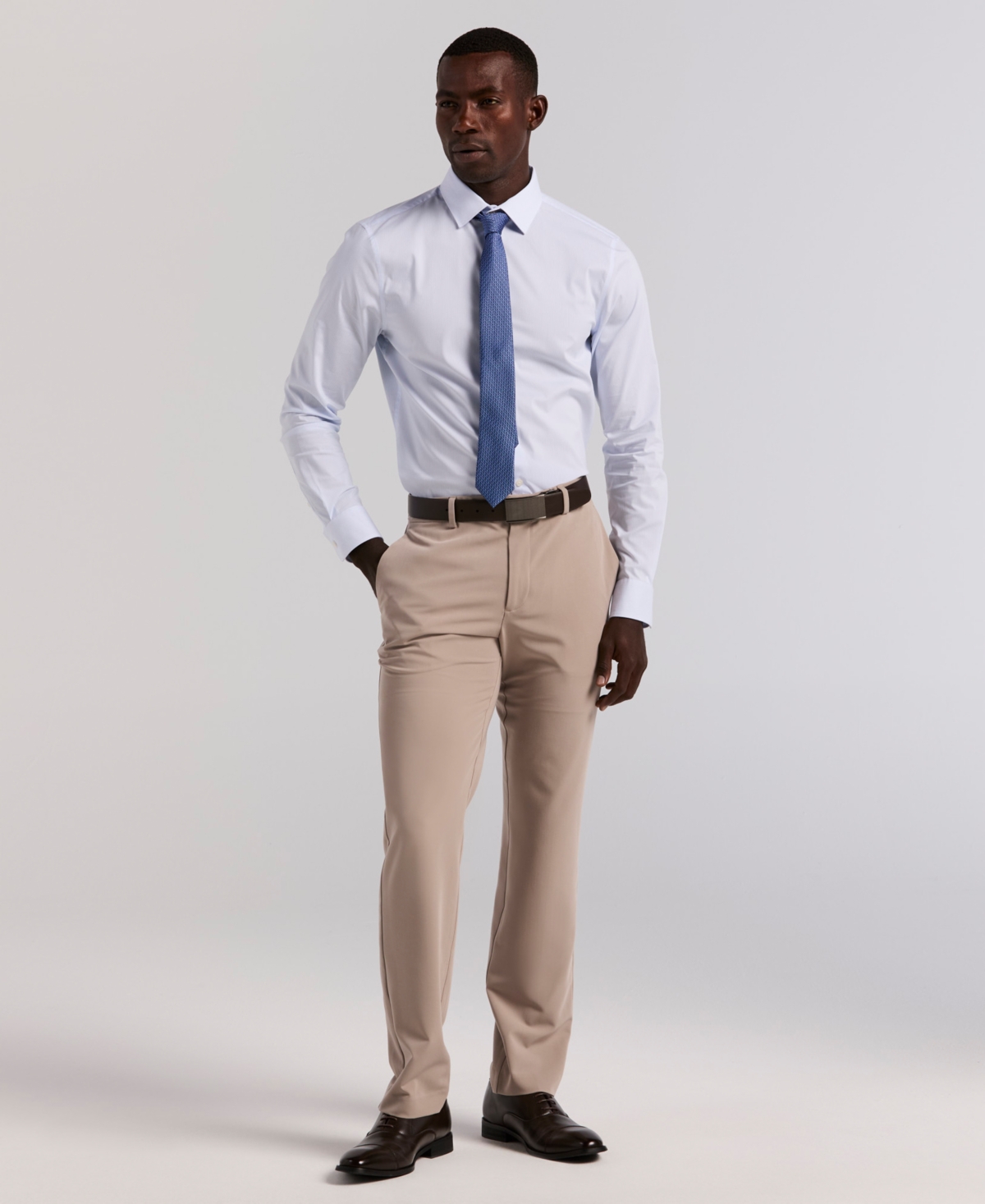 Click here for Perry Ellis Portfolio Mens Modern-Fit Stretch Soli... prices