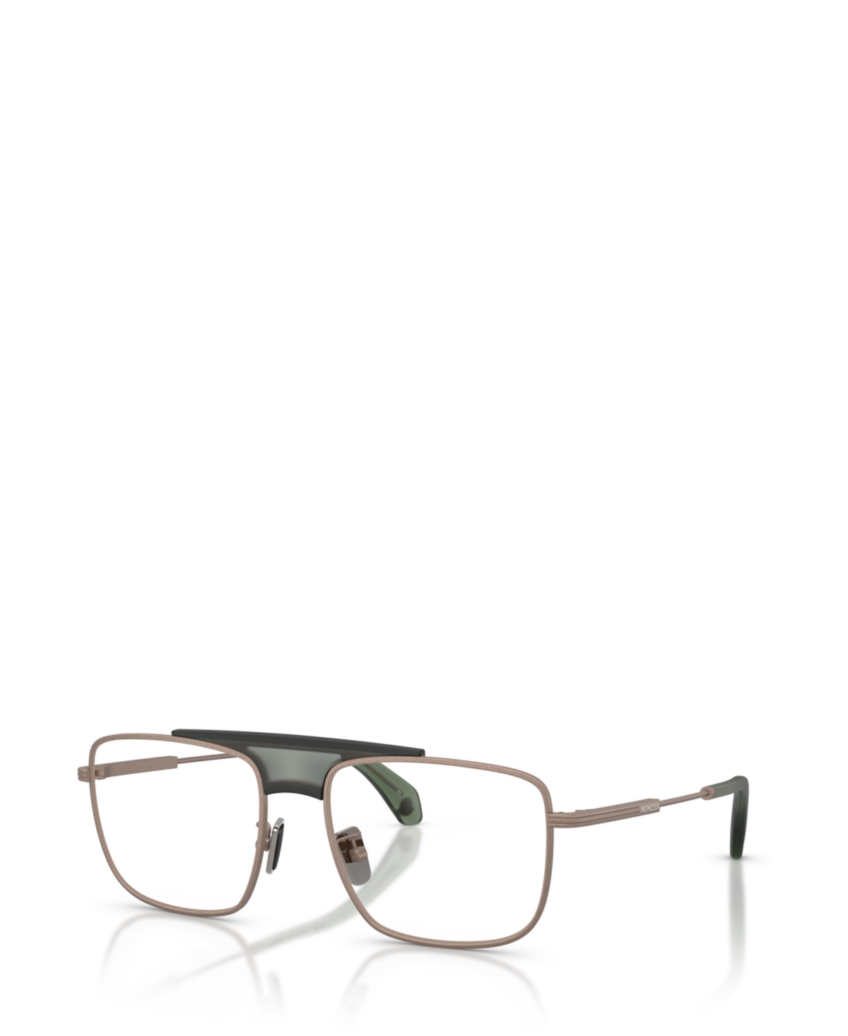 Click here for Moncler Unisex Square Eyeglasses  ME1011 - Matte T... prices