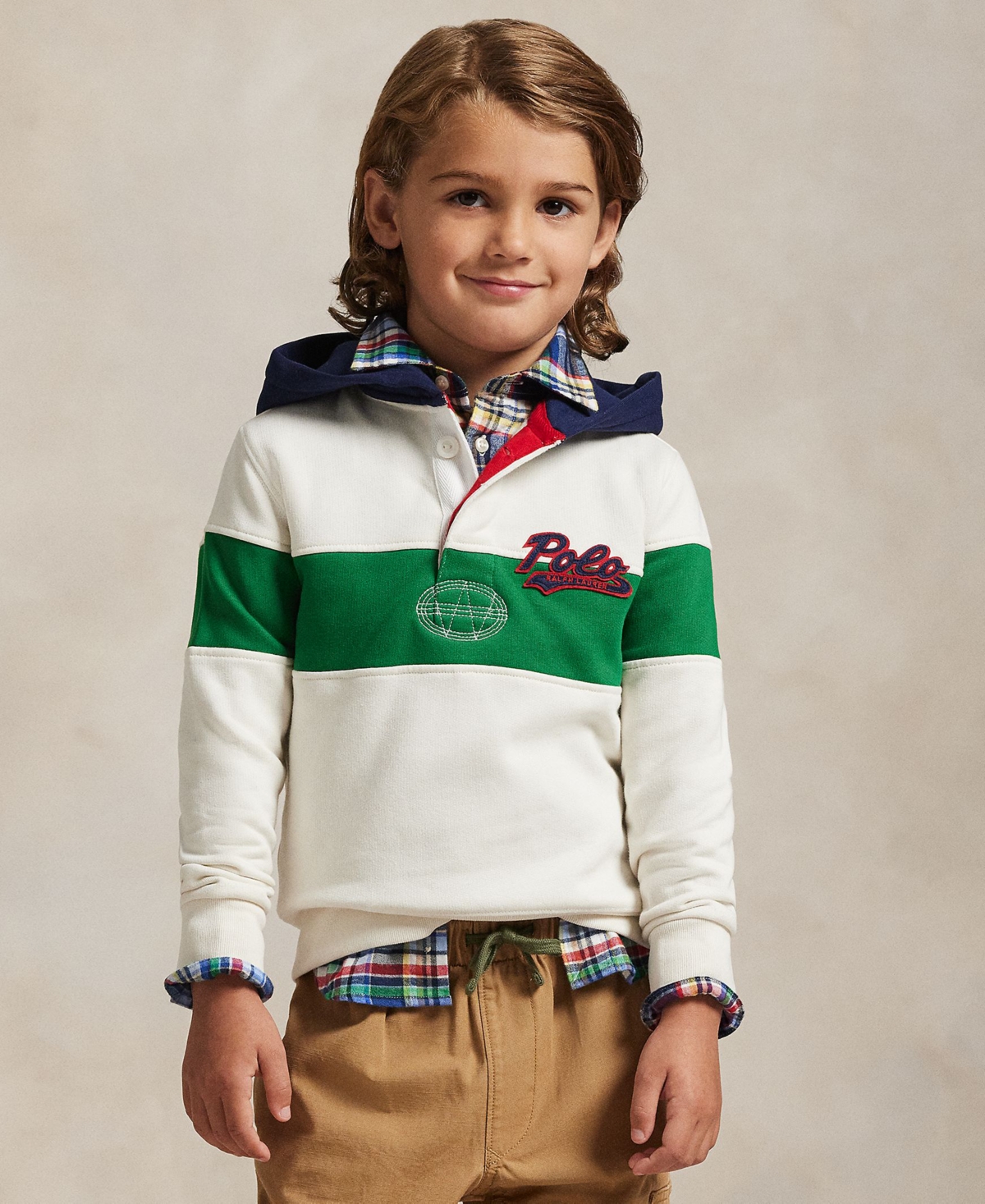 Click here for Polo Ralph Lauren Toddler and Little Boys Logo Fle... prices