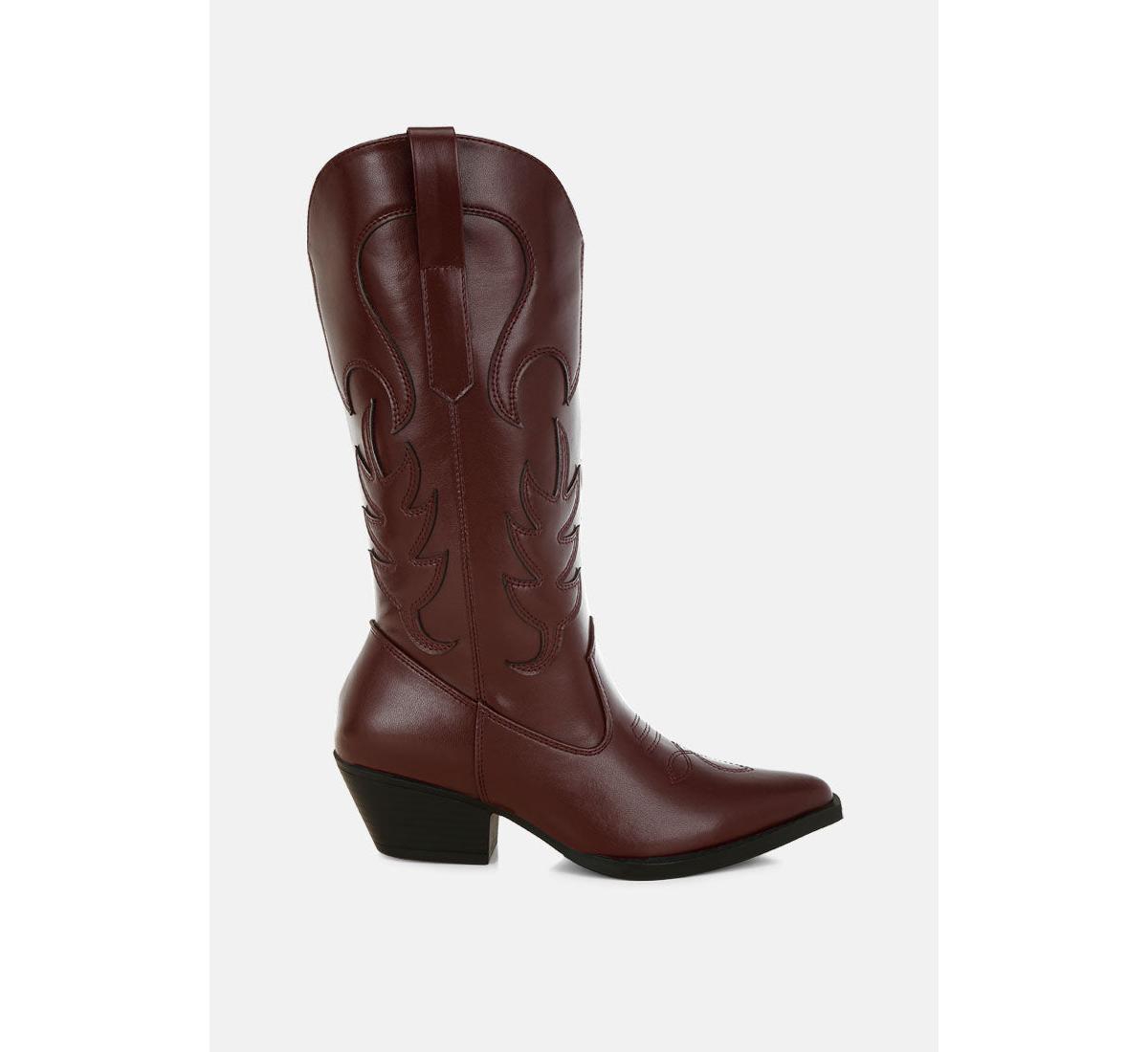 Click here for London Rag Ponsies Boot Women - Medium red prices