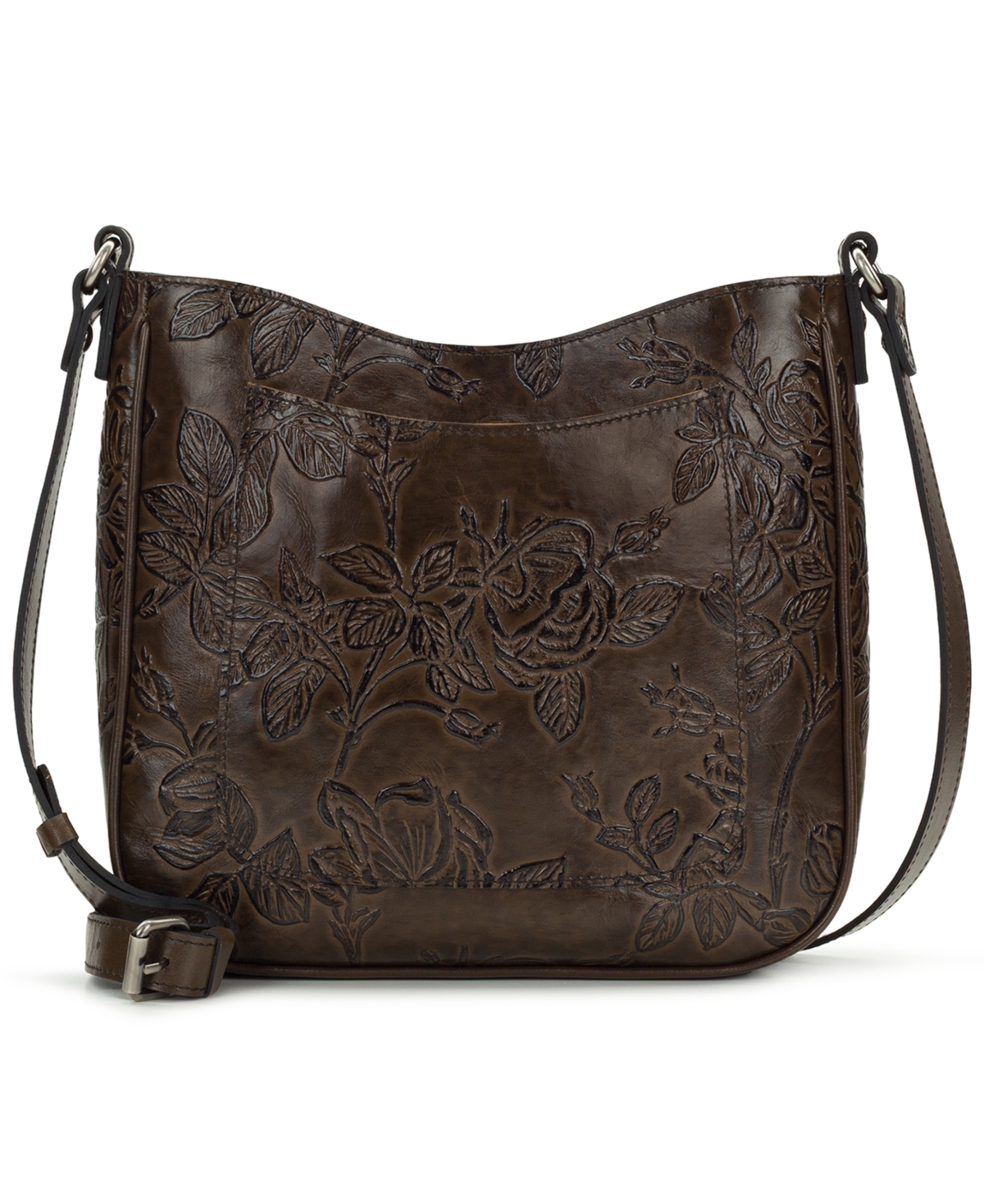 Click here for Patricia Nash Emeline Leather Crossbody Bag  Creat... prices