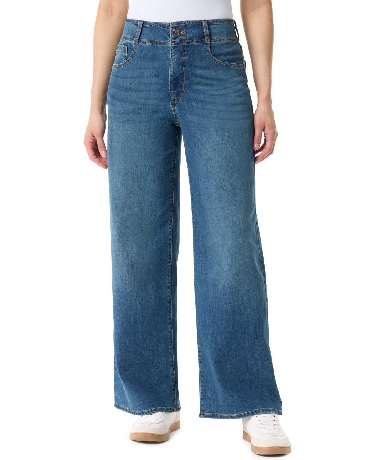 Click here for Gloria Vanderbilt Womens Shape Effect Wide-Leg Jea... prices