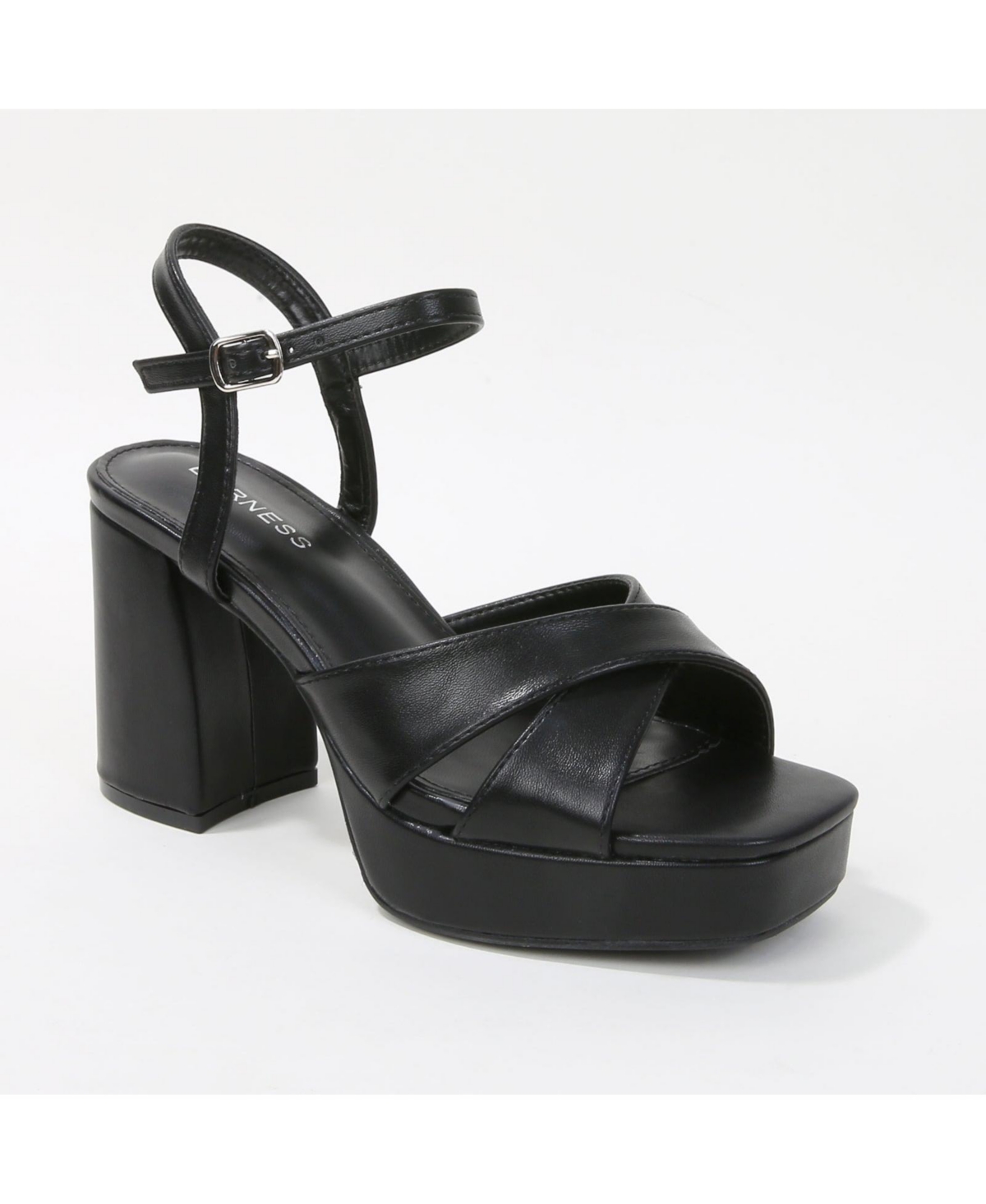 Click here for Berness Guadalupe Crisscross Straps Platform Heels... prices