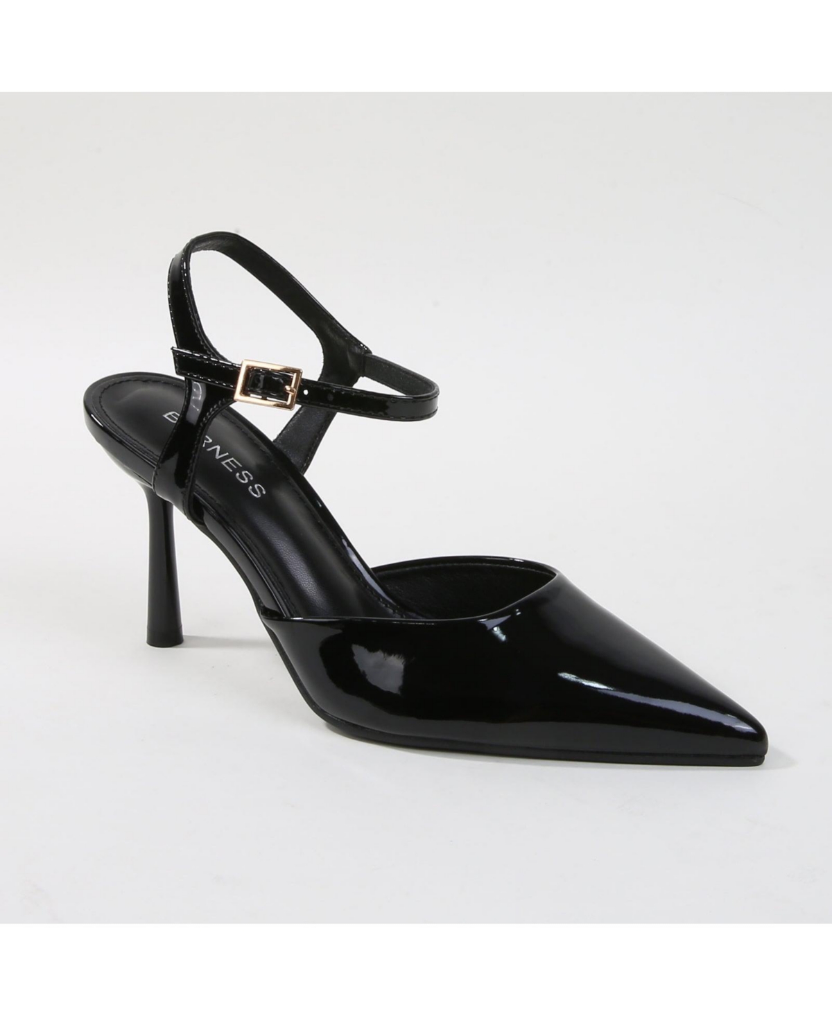 Click here for Berness Cesia Ankle Strap Heels - Black prices