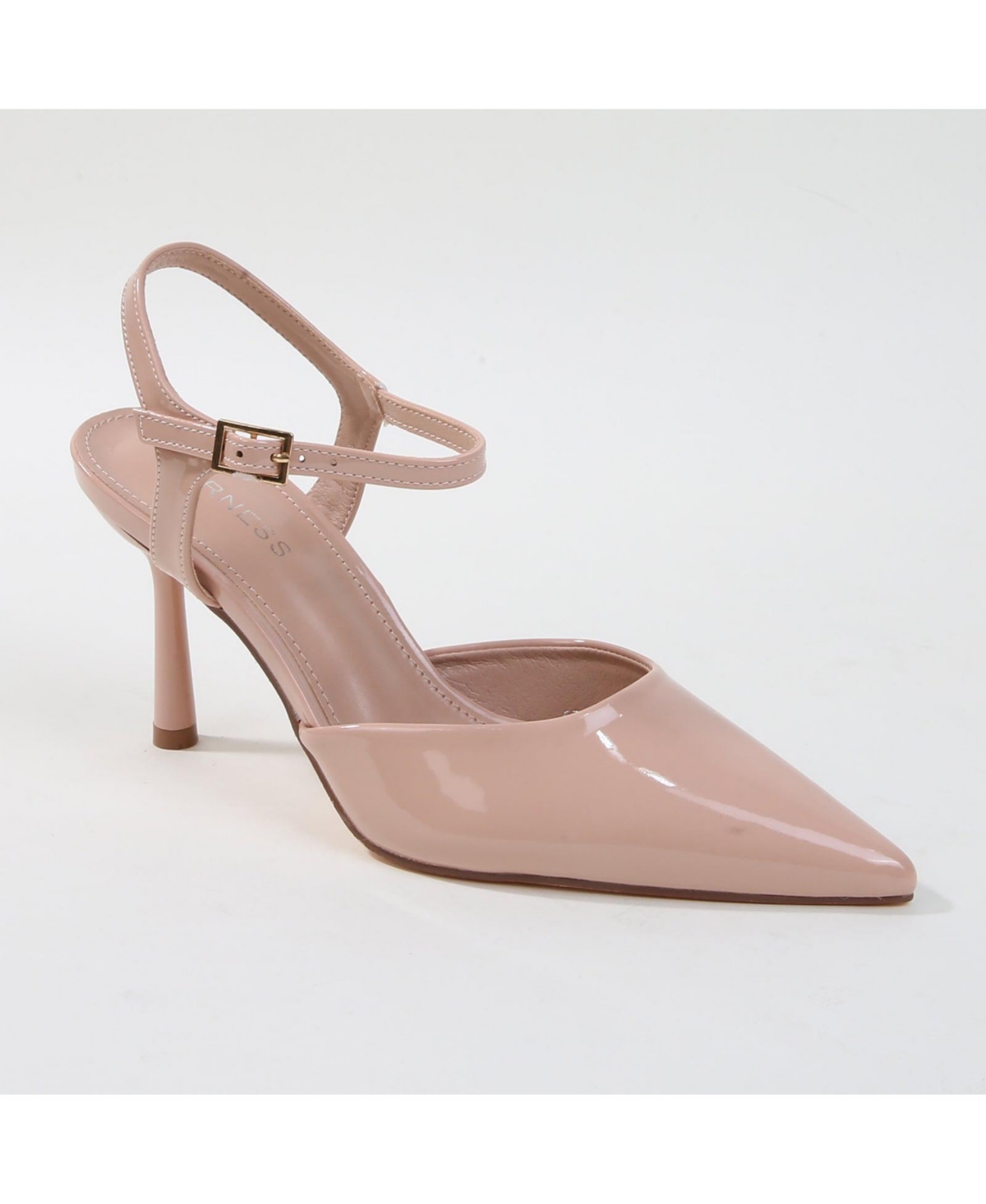 Click here for Berness Cesia Ankle Strap Heels - Beige prices