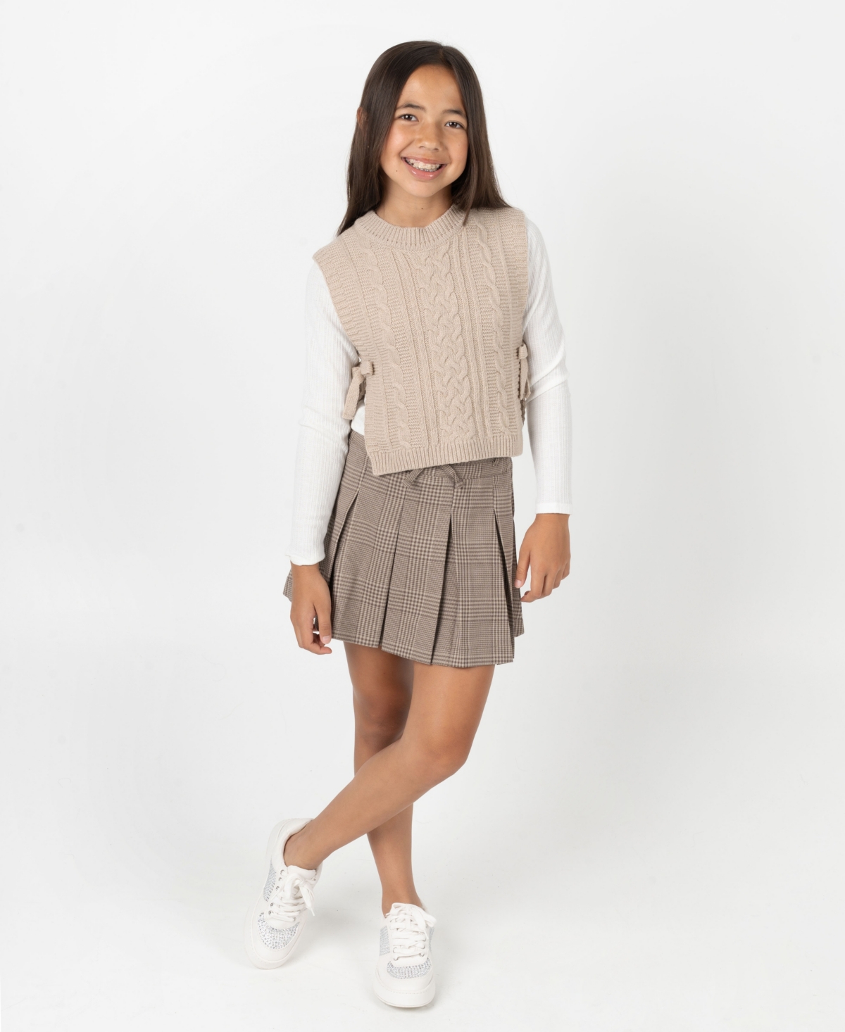 Click here for Rare Editions Girls 7-12 3-Piece Top  Vest and Sko... prices