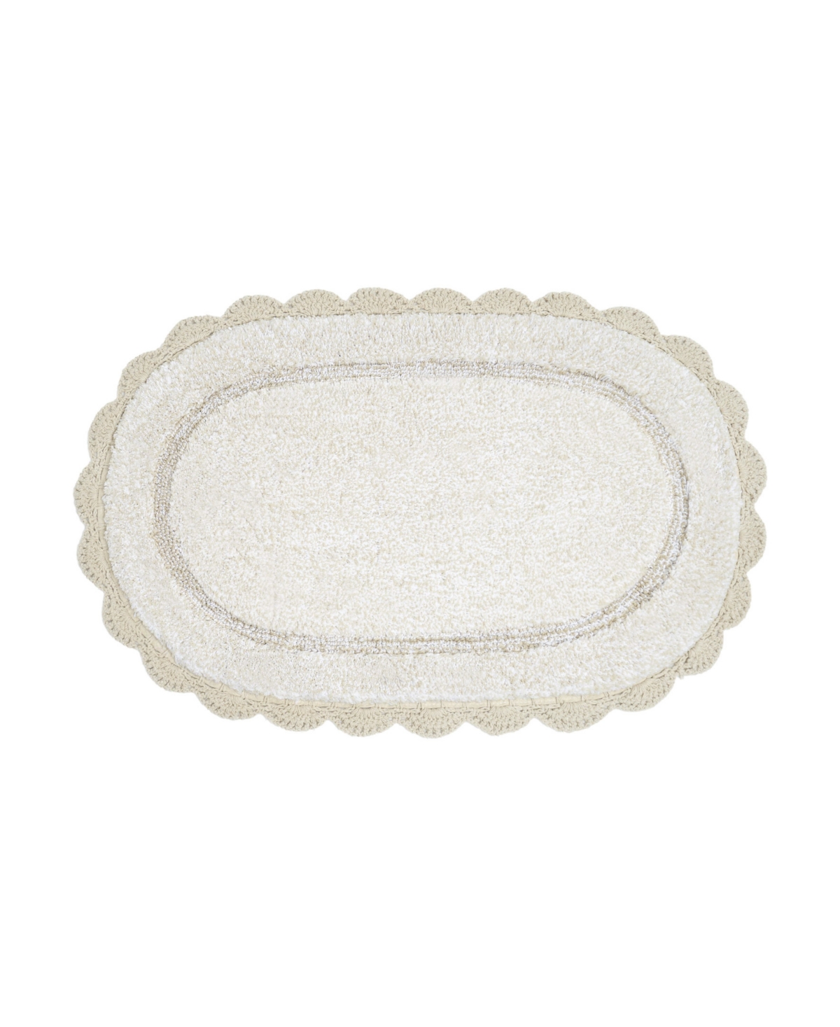 Click here for Laura Ashley Crochet Cotton Bath Rug  21 x 34 - Sa... prices