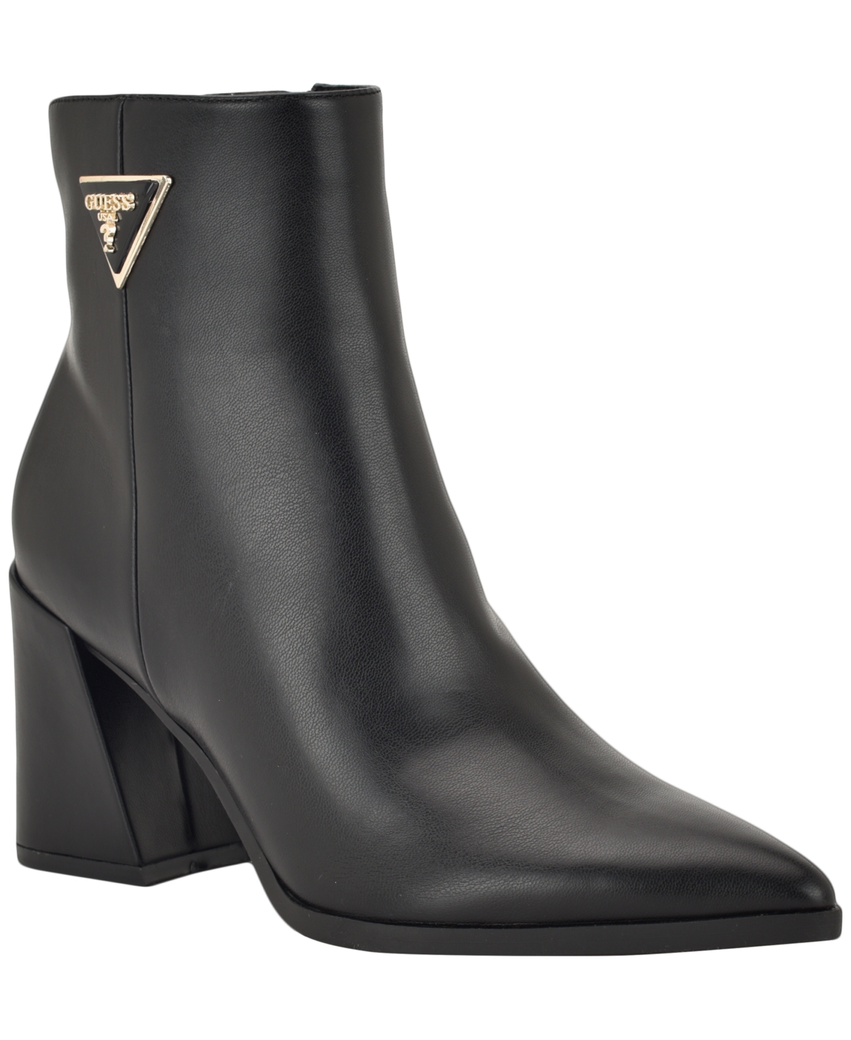Click here for Guess Womens Lusera Flared Block Heel Dress Bootie... prices