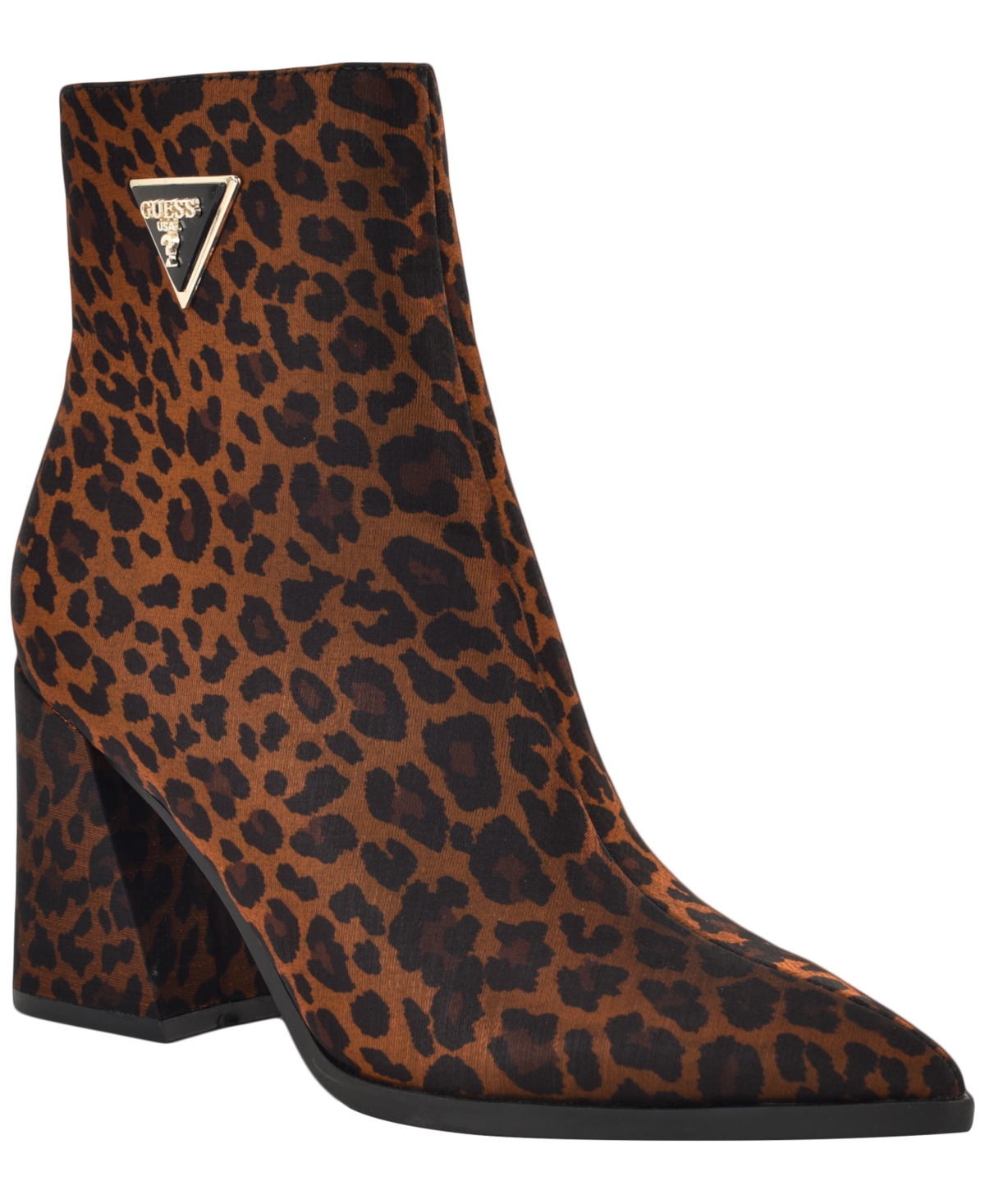 Click here for Guess Womens Lusera Flared Block Heel Dress Bootie... prices