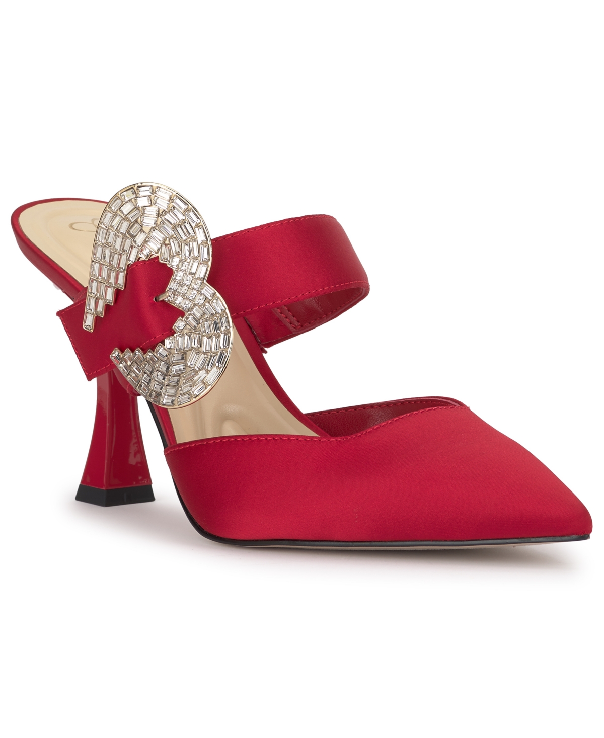 Click here for Jessica Simpson Womens Favica Heart Buckle Stilett... prices