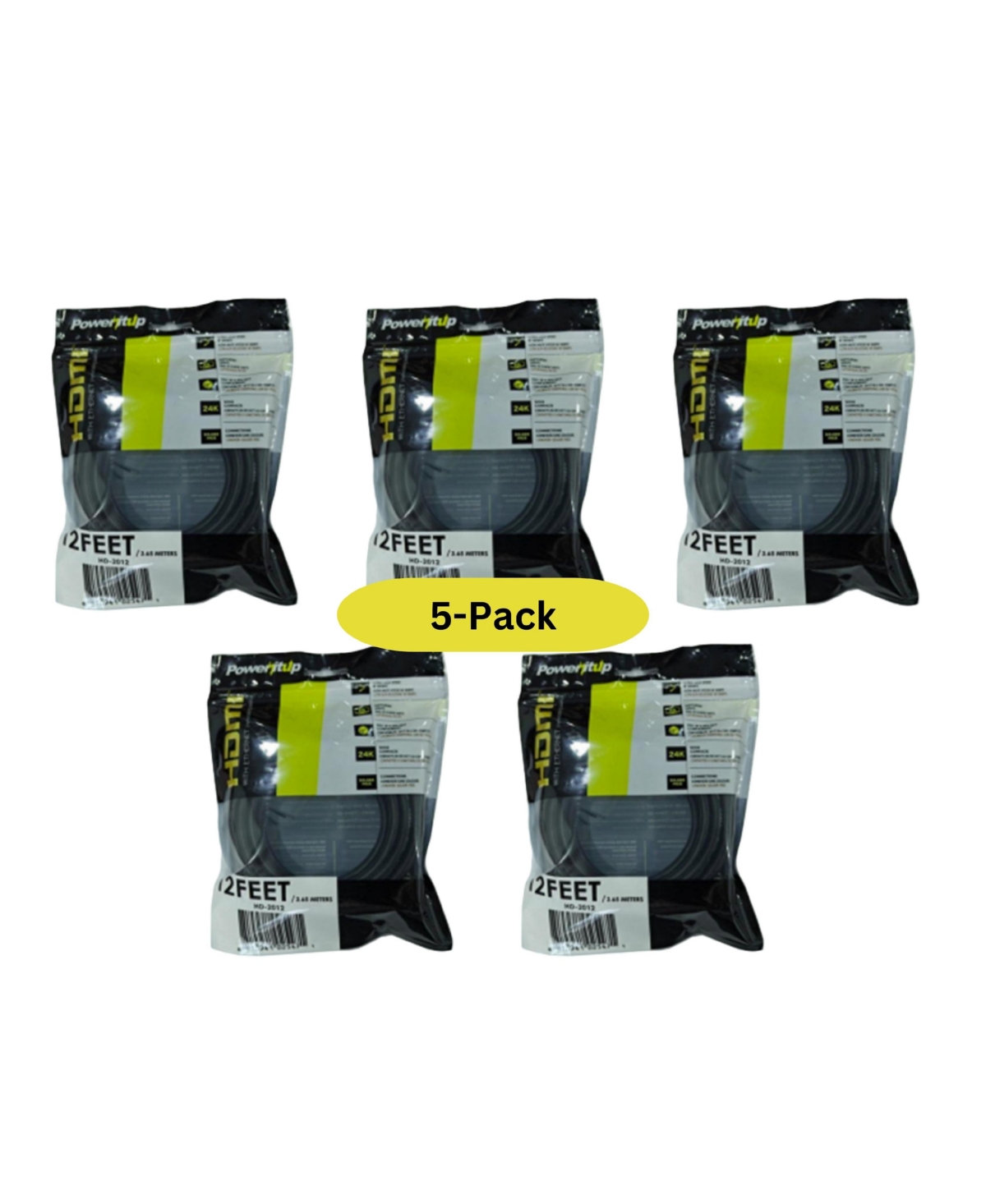 Click here for Power It Up 12 ft. Hdmi v2.0 Cable with Ethernet (... prices