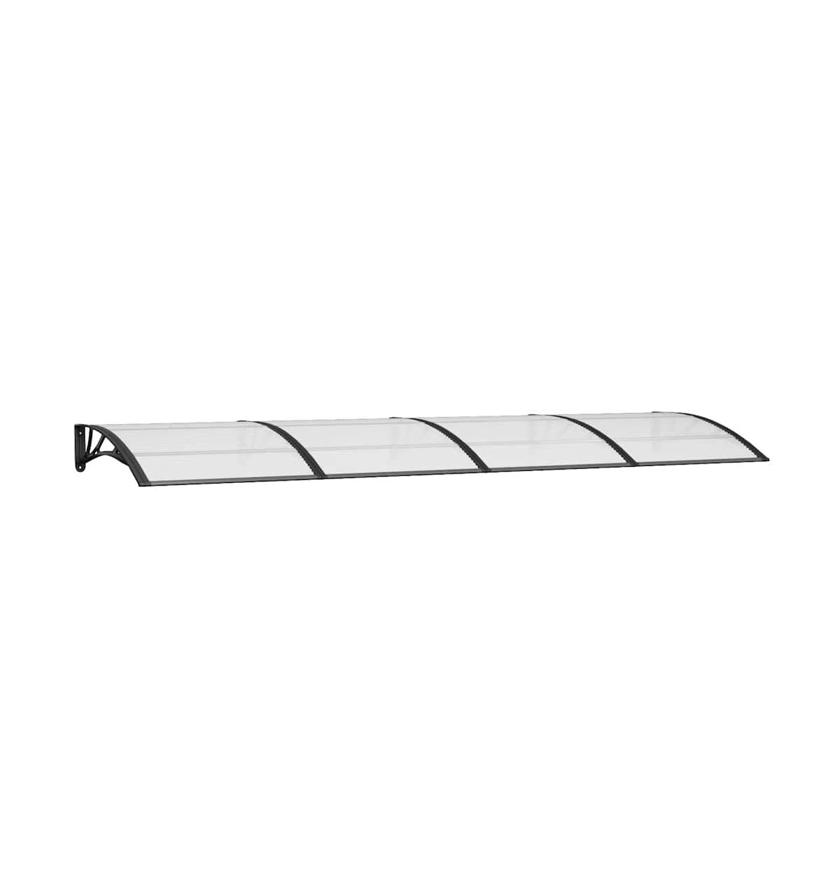 Click here for Door Canopy Black Polycarbonate  Abs  Aluminum Lar... prices