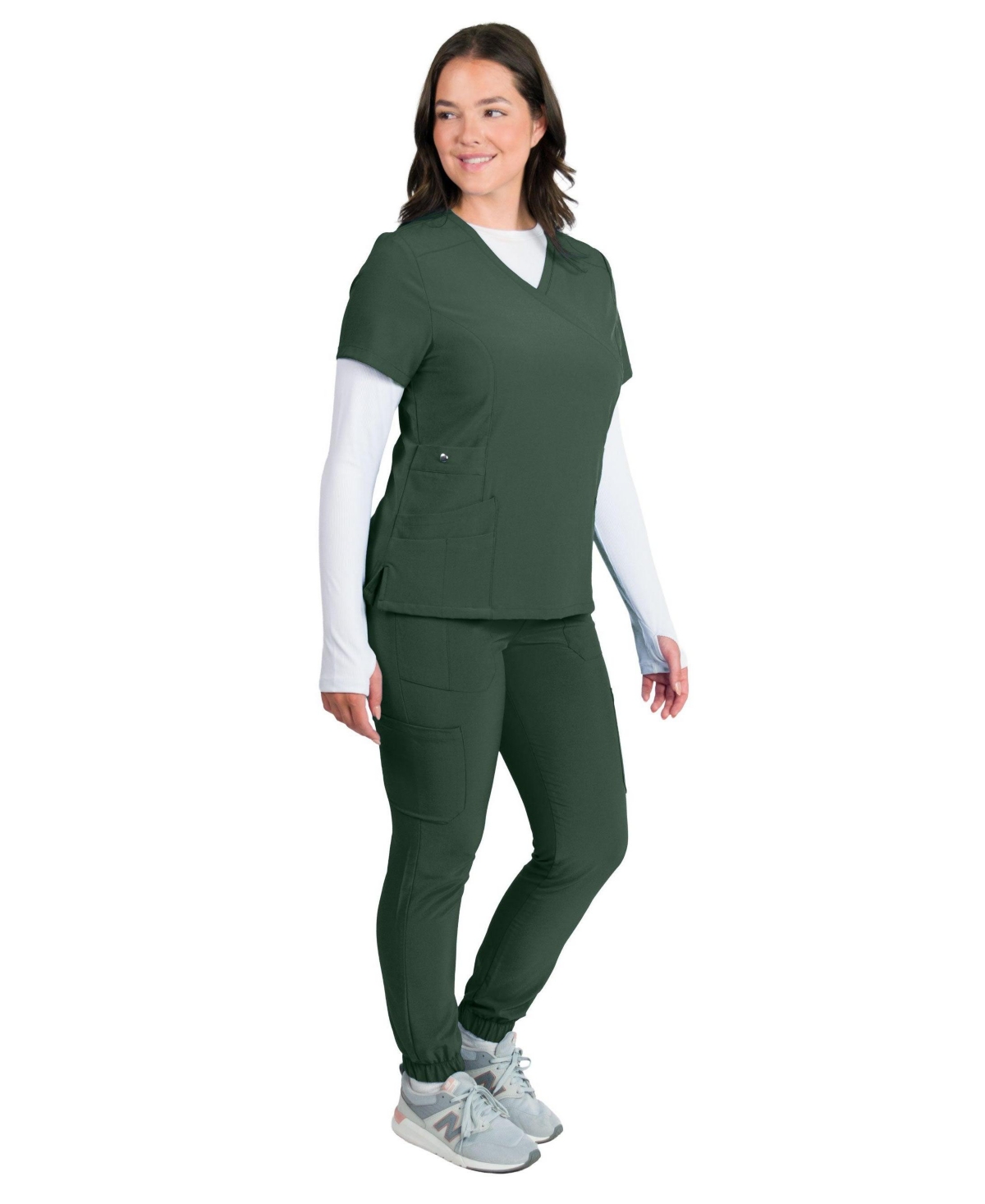 Click here for Medgear Womens 4-Way Stretch 12-Pocket Jogger Set... prices