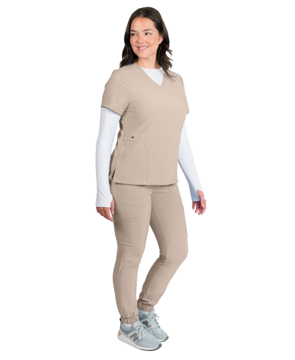 Click here for Medgear Womens 4-Way Stretch 12-Pocket Jogger Set... prices