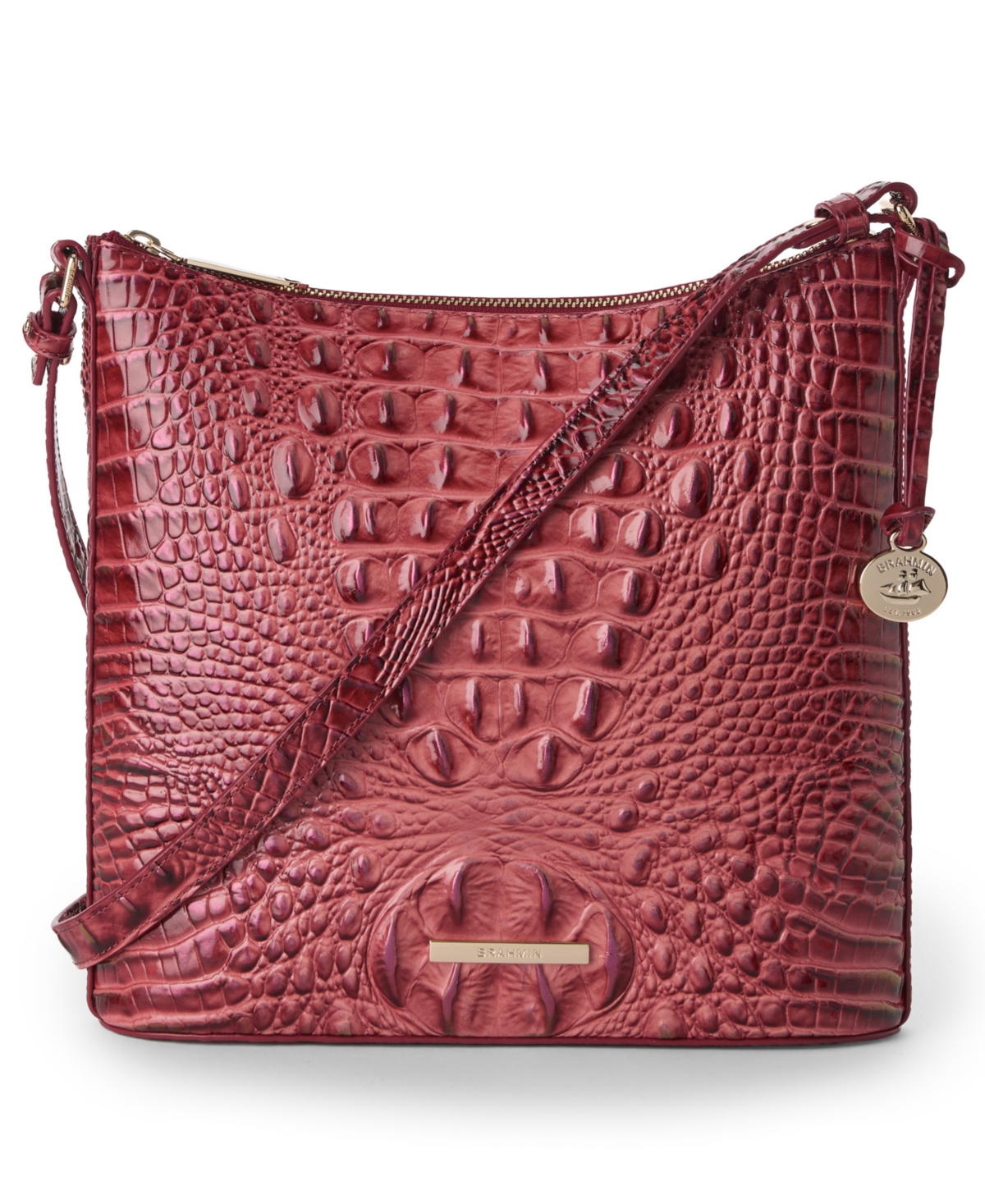 Click here for Brahmin Katie Melbourne Embossed Leather Crossbody... prices