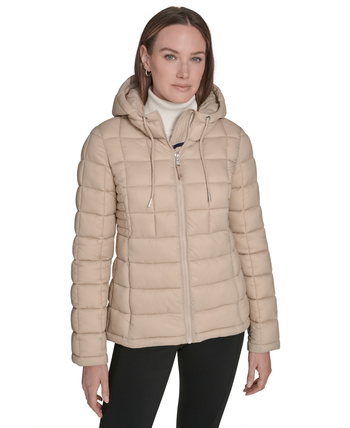 Click here for Tommy Hilfiger Womens Packable Hooded Puffer Jacke... prices