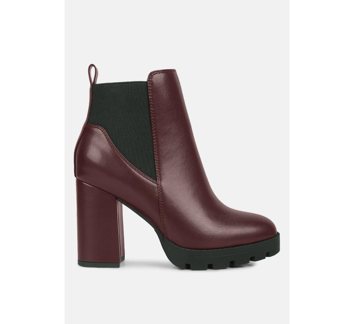 Click here for Womens bolt chelsea boot - Medium red prices