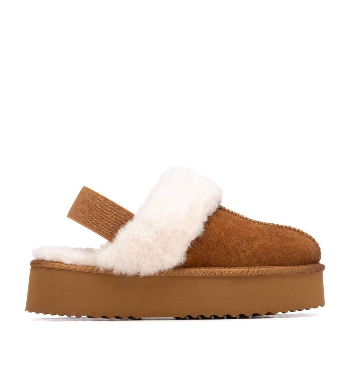 Click here for Womens Suede Slingback Clogs By Xti - Camel prices