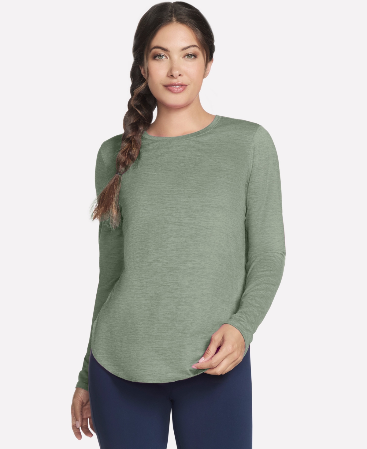 Click here for Skechers Womens Godri Swift Long-Sleeve Tunic - Tp... prices