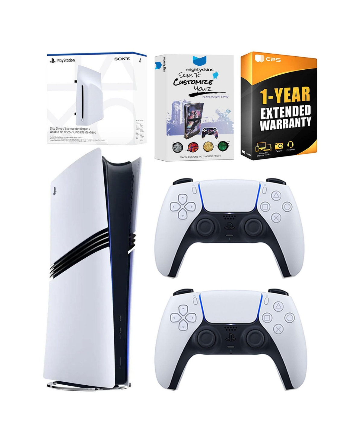 Click here for Sony PlayStation 5 Pro Digital Bundle with Disc Dr... prices