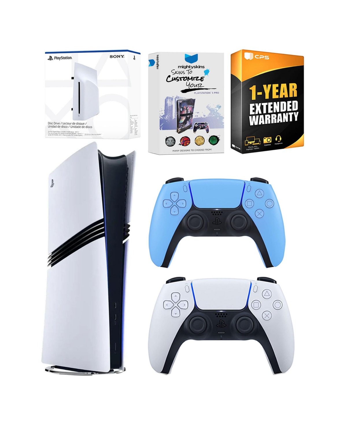 Click here for Sony PlayStation 5 Pro Digital Bundle with Disc Dr... prices