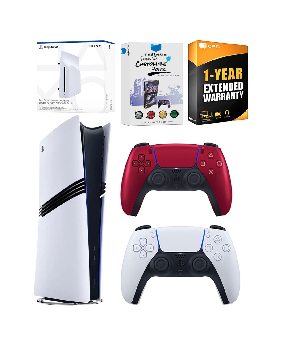 Click here for Sony PlayStation 5 Pro Digital Bundle with Disc Dr... prices