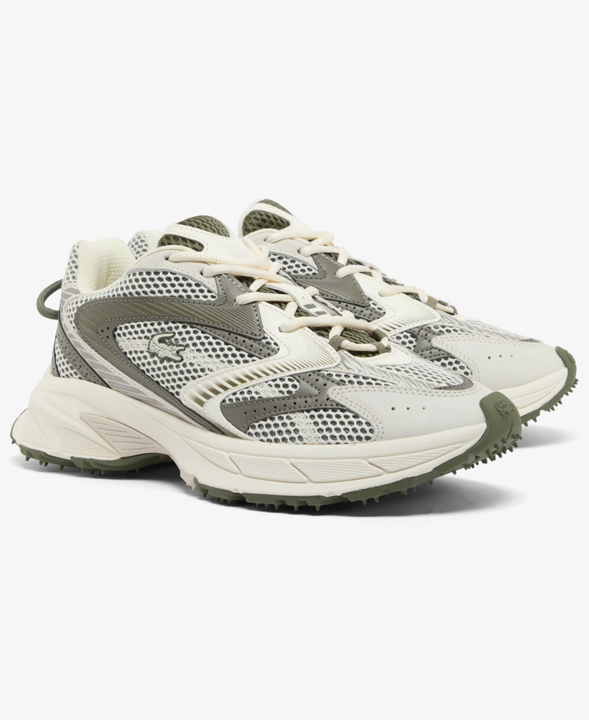 Click here for Lacoste Mens L003 Neo Shot Round-Toe Sneakers - Of... prices