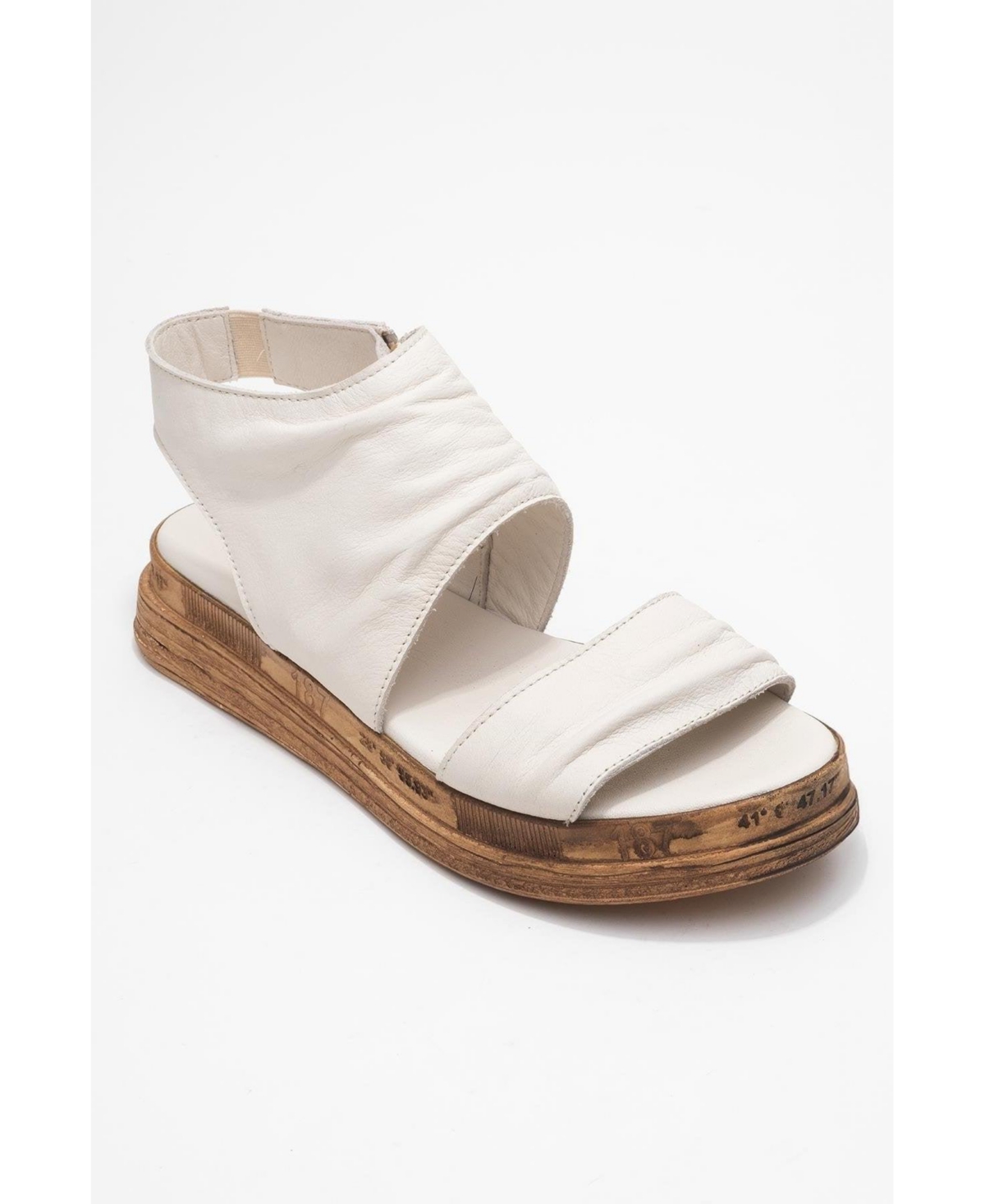 Click here for Forever & Always Shoes Lunas Leather Side-Zip Sand... prices