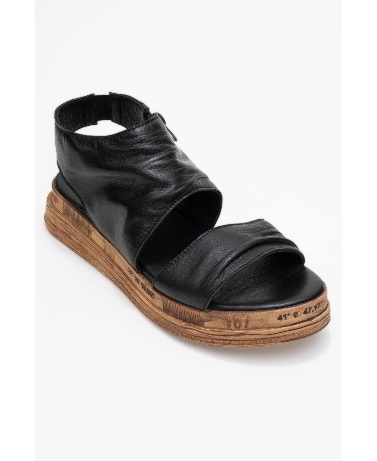 Click here for Forever & Always Shoes Lunas Leather Side-Zip Sand... prices