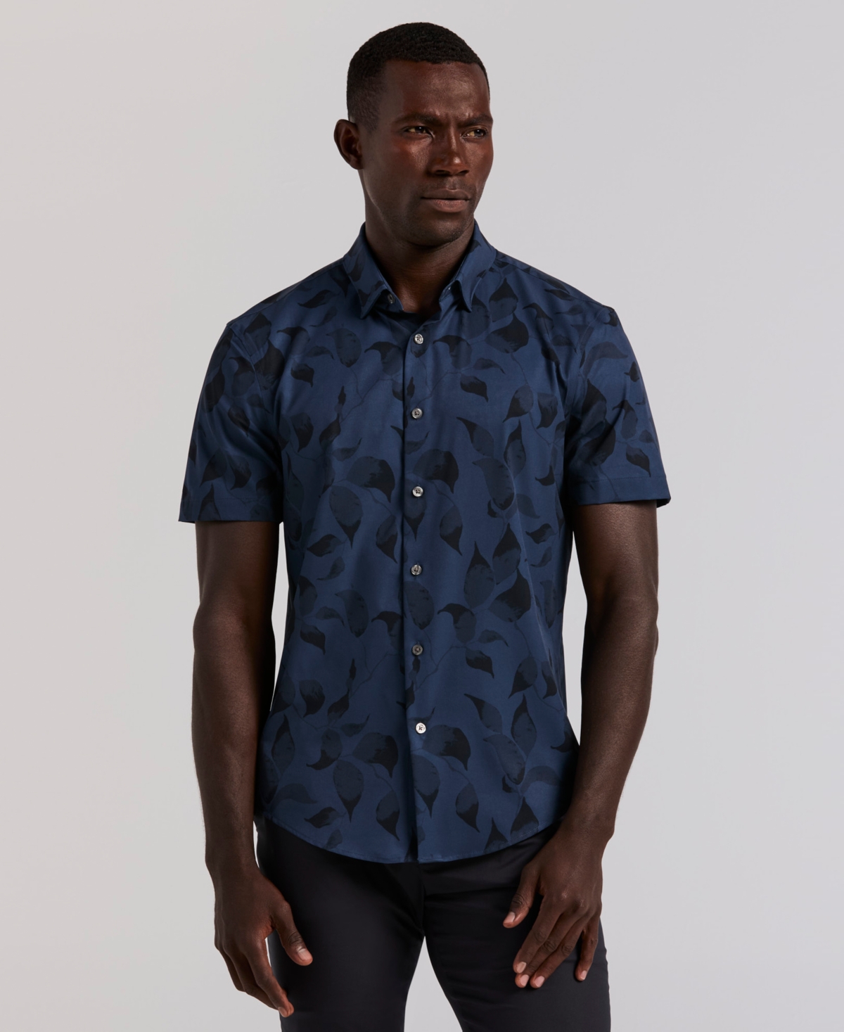 Click here for Perry Ellis Mens Slim Fit Short Sleeve Shirt - Vin... prices