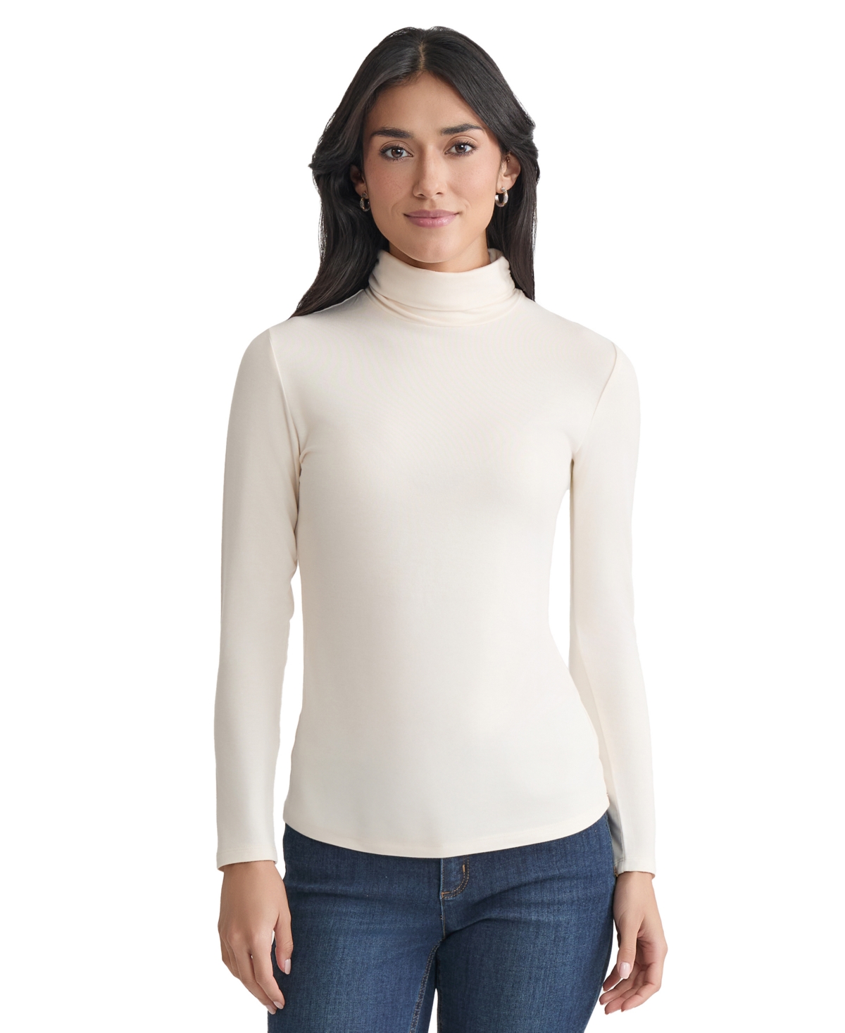 Click here for Jones New York Womens Long Sleeve Turtle Neck Top... prices