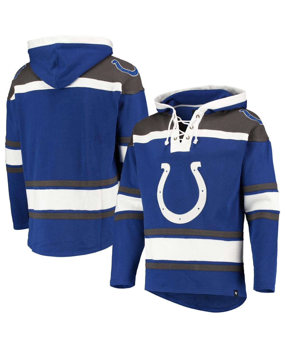 Click here for 47 Brand Mens Royal/Gray Indianapolis Colts Lacer... prices