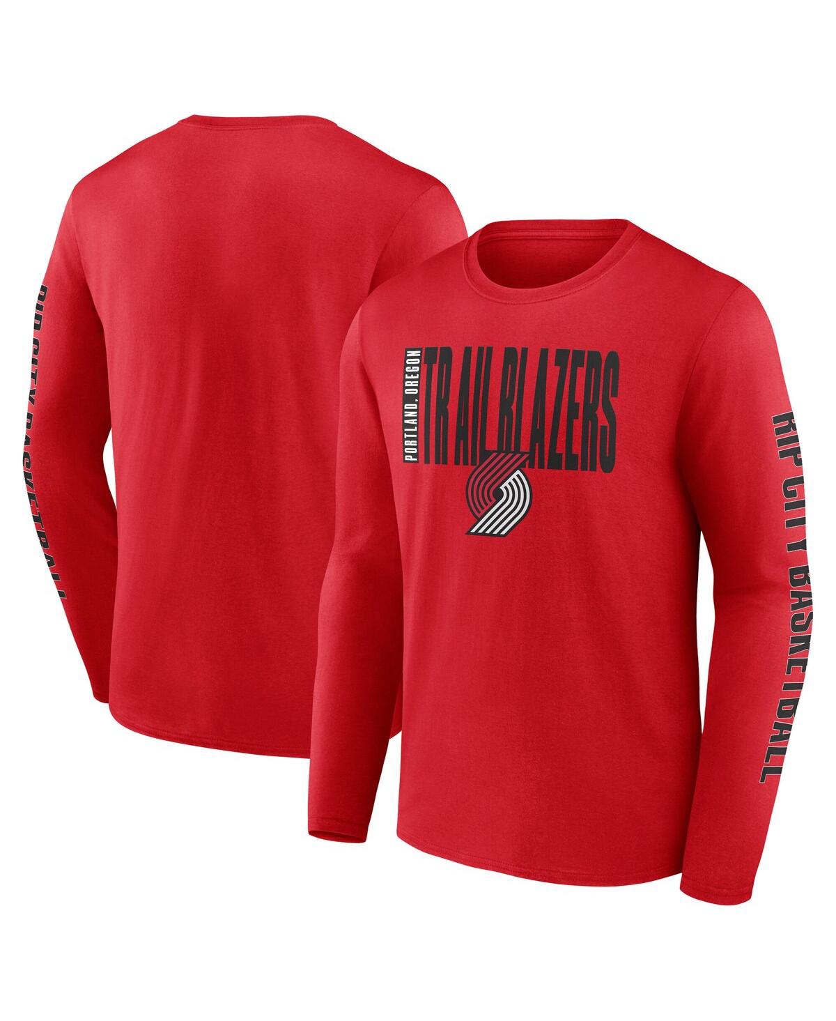 Click here for Logo Athletic Mens Red Portland Trail Blazers Visi... prices