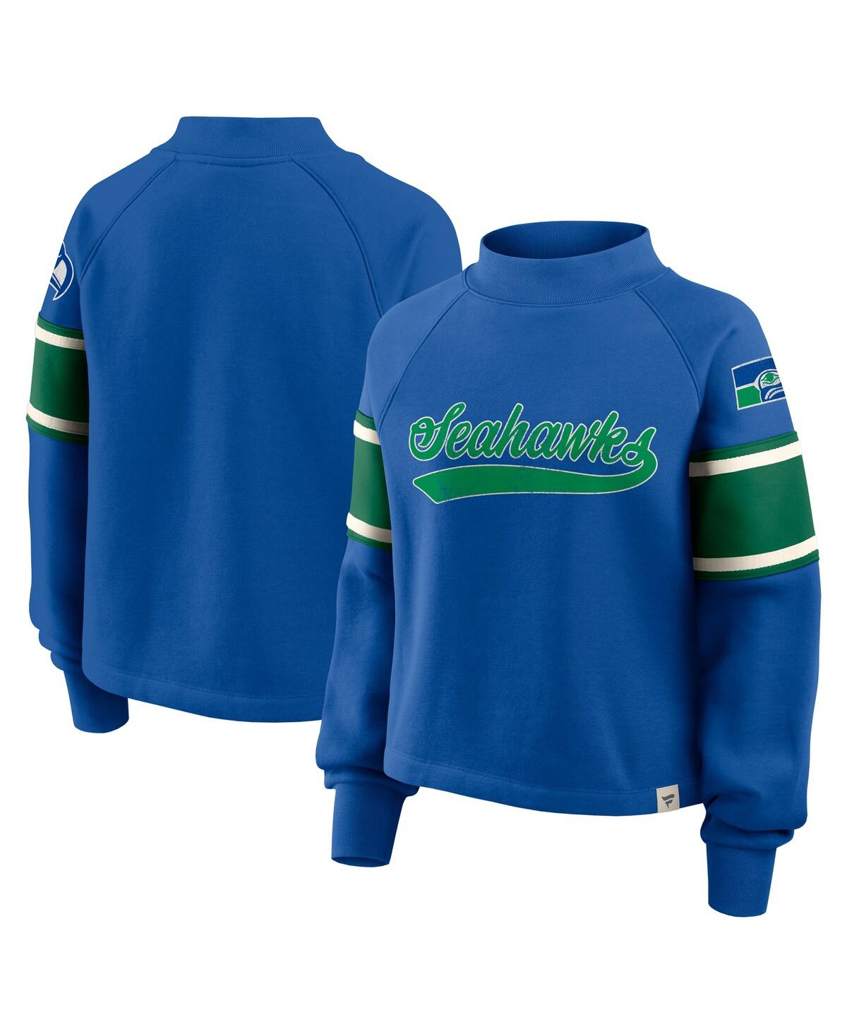 Click here for Fanatics Womens Royal Seattle Seahawks Oversized H... prices