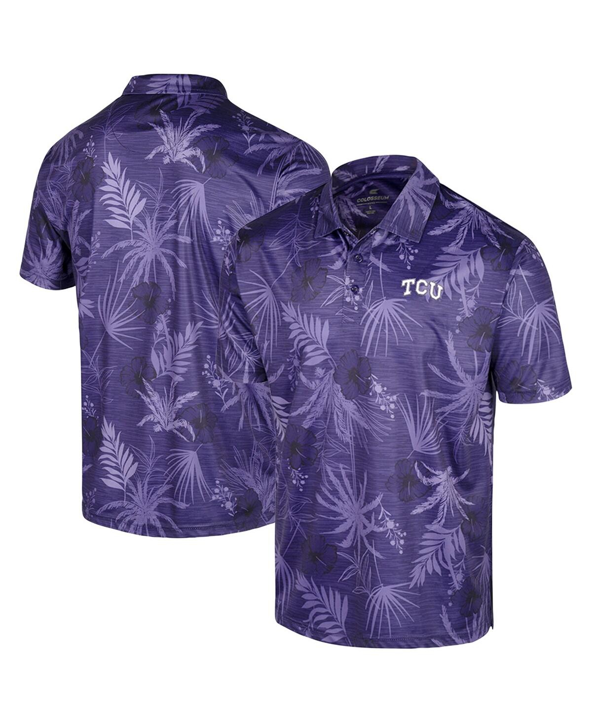 Click here for Colosseum Mens Purple Tcu Horned Frogs Palms Team... prices