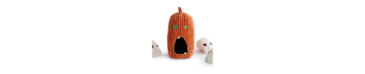Click here for Nocciola 4 Packs Dog Toys  Spooky Pumpkin Burrow w... prices