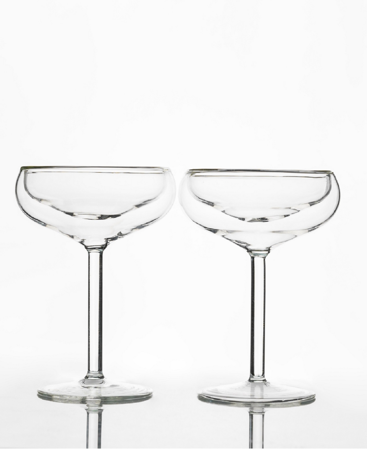 Click here for Outset 4 oz. Coupe Champagne Glasses  Set of 2 - C... prices