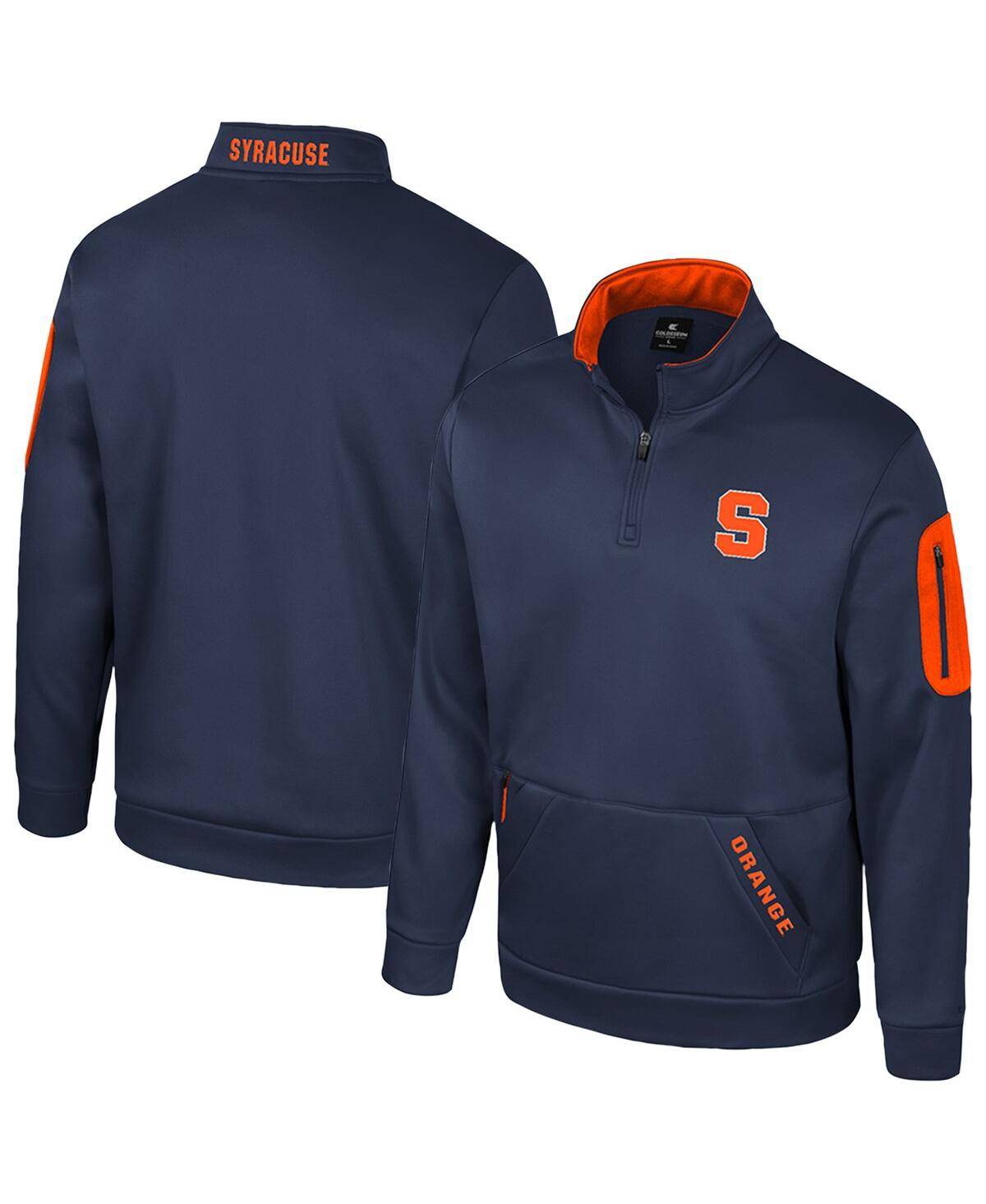 Click here for Colosseum Mens Navy Syracuse Orange Mainframe Quar... prices