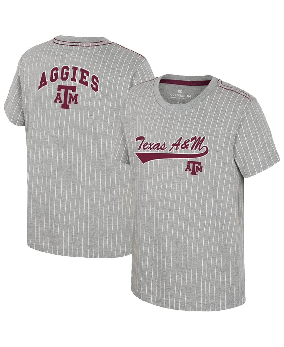 Click here for Colosseum Big Boys and Girls Heather Gray Texas A&... prices