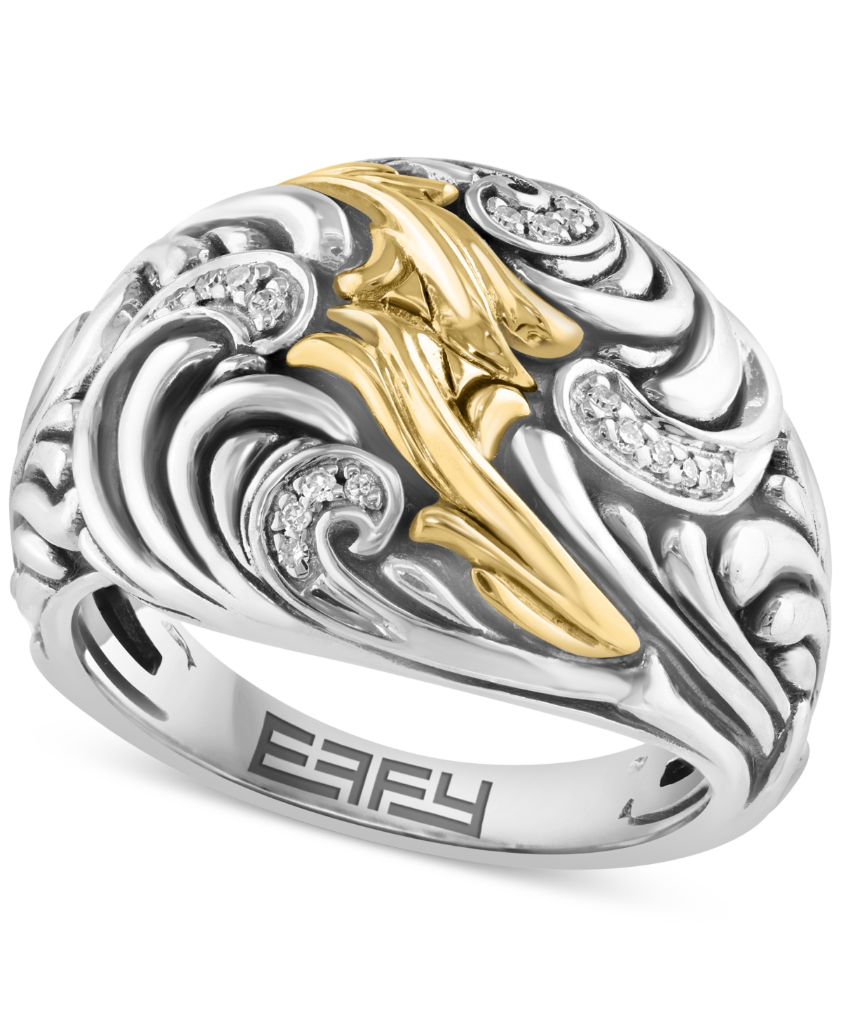 Click here for Effy Collection Diamond Ring (1/20 ct. t.w.) in St... prices