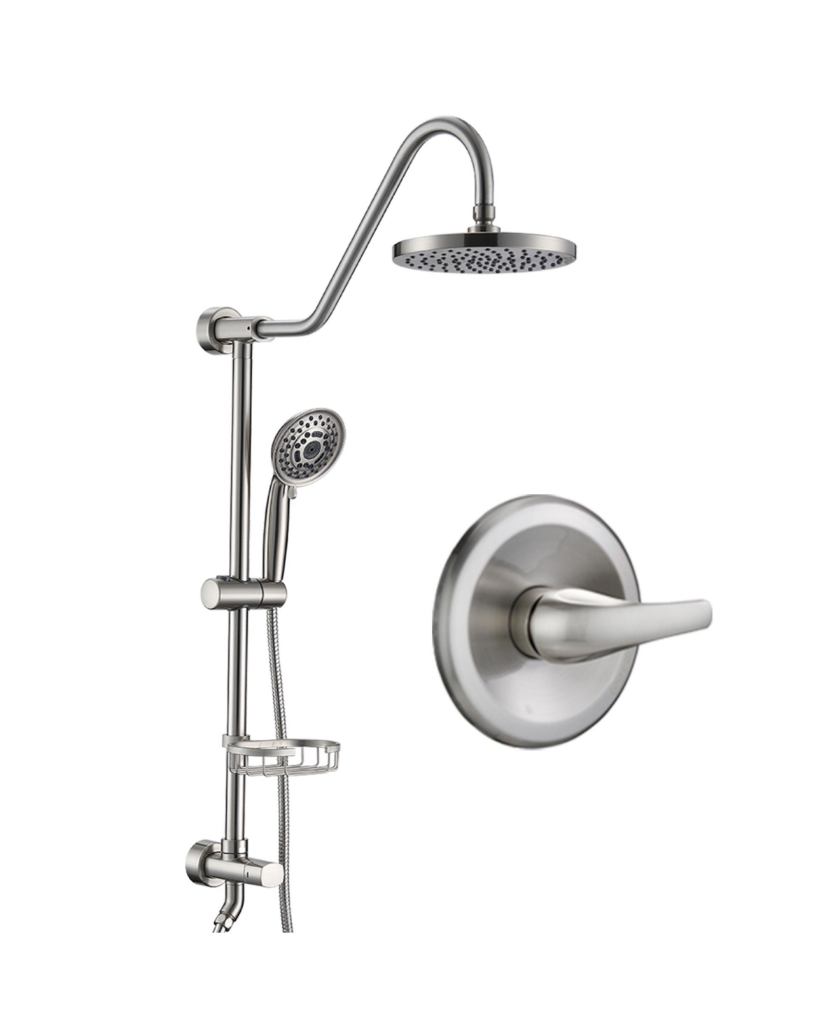 Click here for Rainsken Brushed Nickel Bathroom Shower Head and H... prices