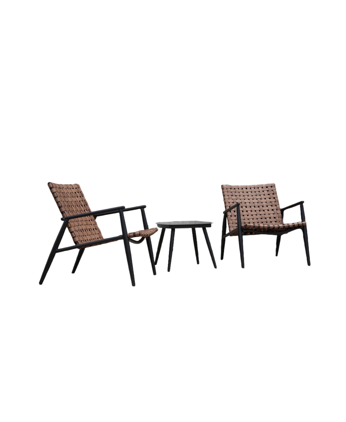 Click here for All-Aluminum Detachable Wide Wicker Frog Chair Set... prices
