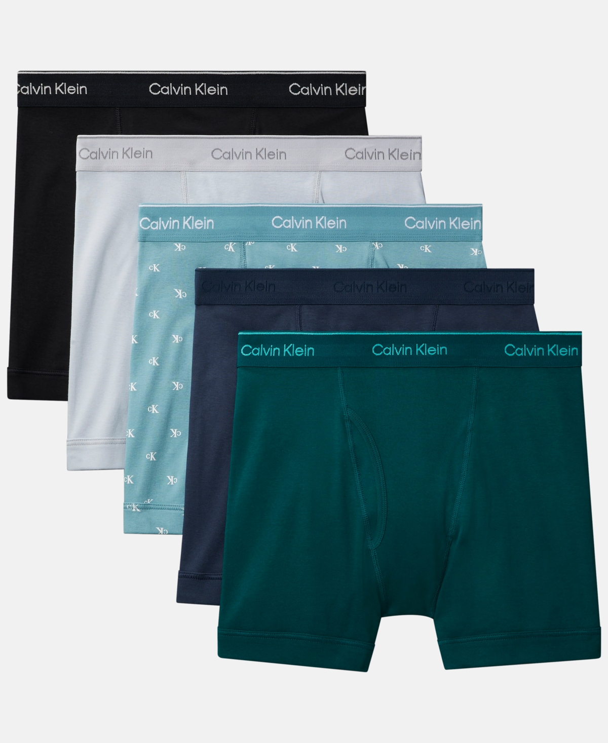 Click here for Calvin Klein Mens 5-Pack Cotton Classic Boxer Brie... prices