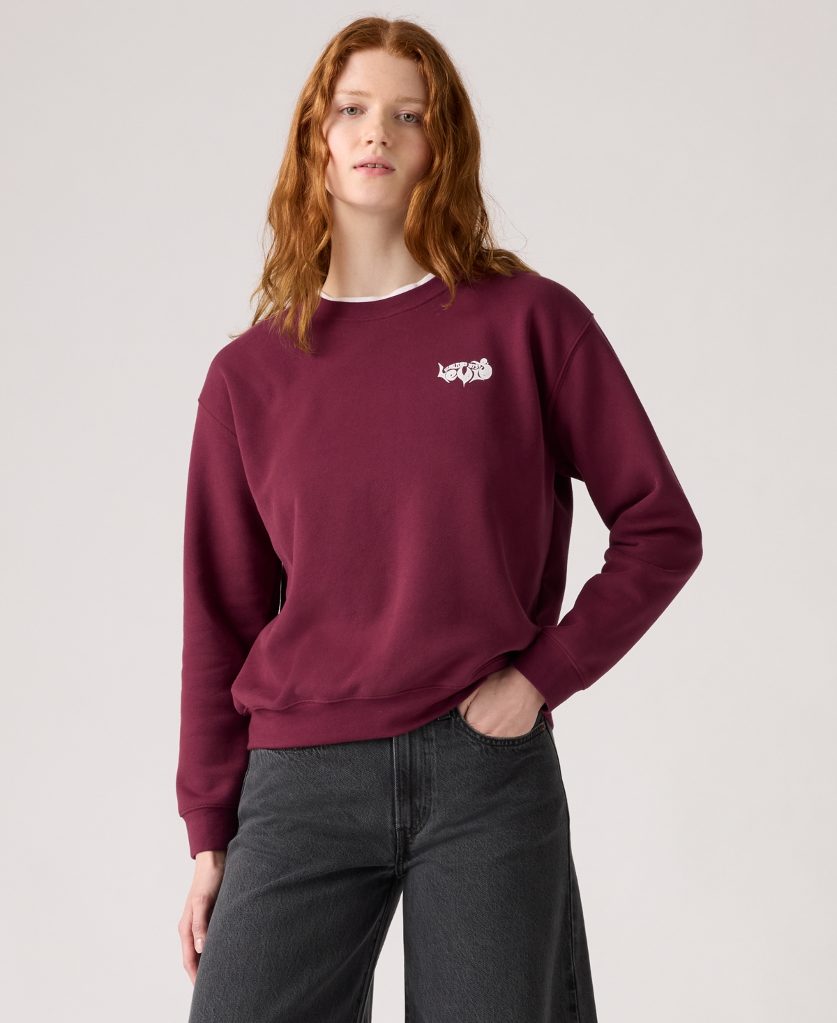 Click here for Levis Womens Everyday Crewneck Sweatshirt - Crew D... prices
