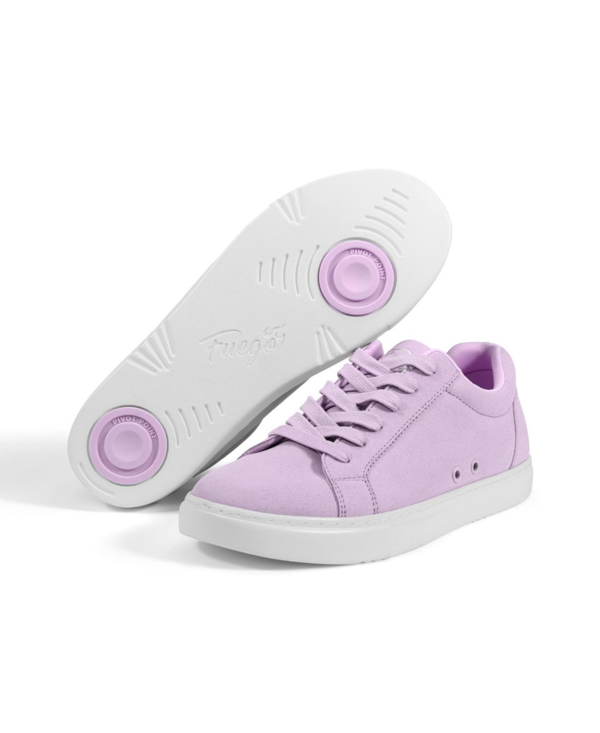 Click here for Fuego Kids Lavender Low-top Sneaker - Lavender prices
