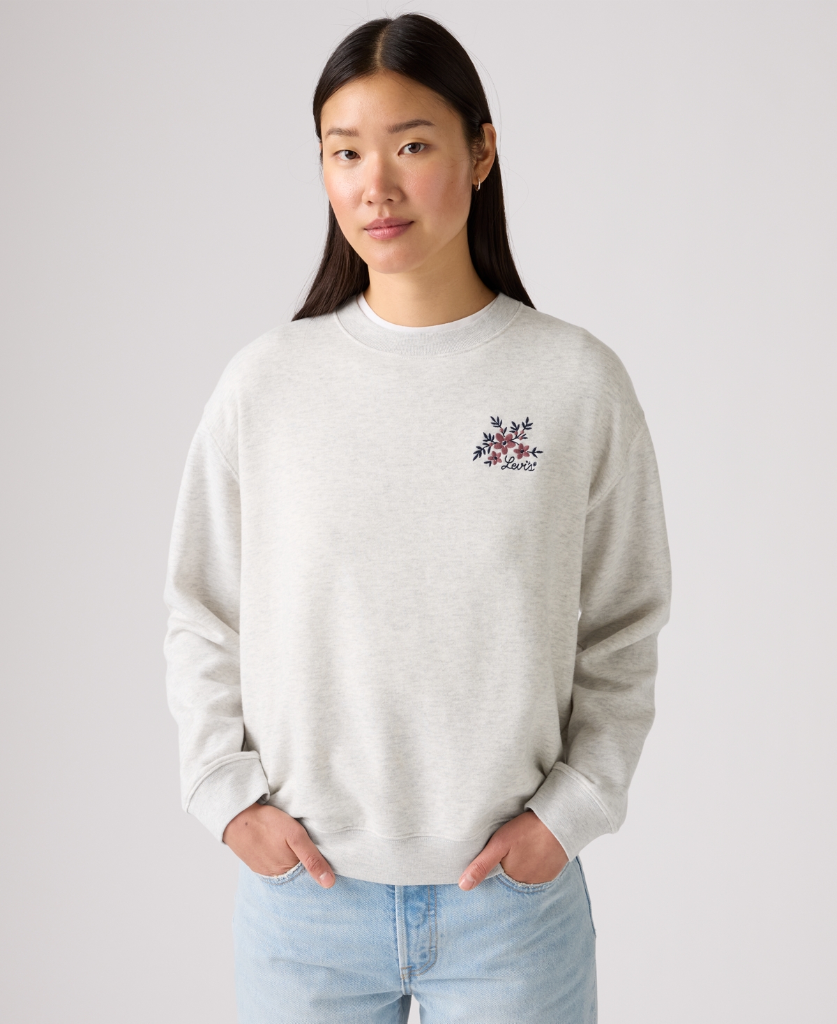 Click here for Levis Womens Everyday Crewneck Sweatshirt - Crew V... prices