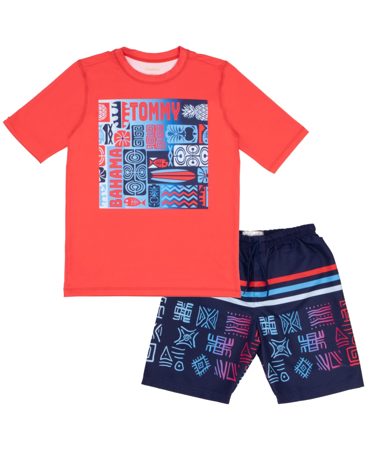 Click here for Tommy Bahama Boys Rash Guard and Swim Trunks 2-Pie... prices