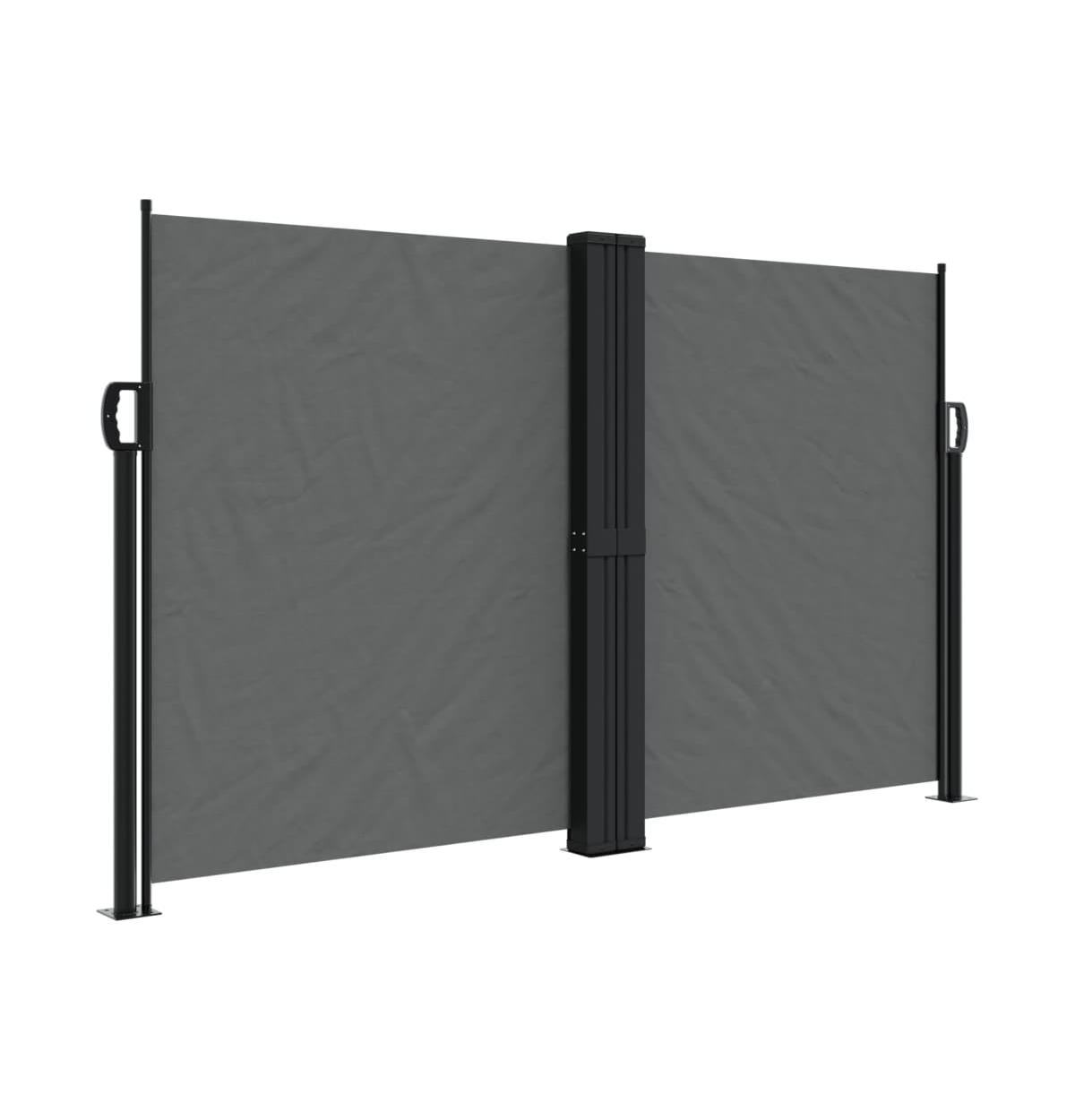 Click here for Retractable Side Awning Anthracite 100 polyester w... prices