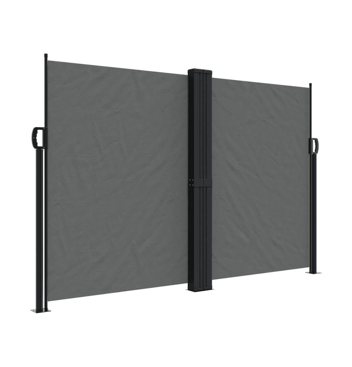 Click here for Retractable Side Awning Anthracite 100 polyester w... prices