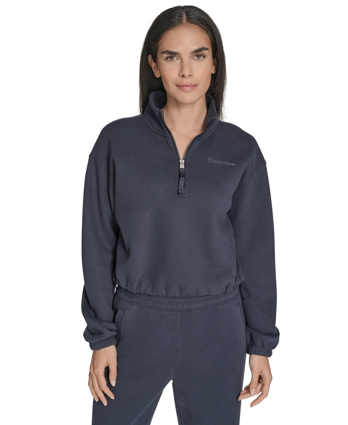 Click here for Calvin Klein Womens Performance Half-Zip Pull-On S... prices